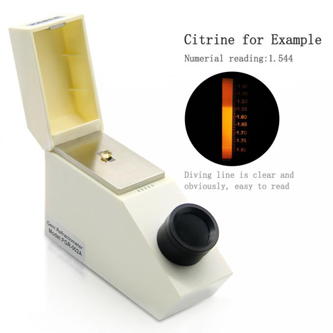 Jewelry Optical Gem Refractometer With Polarizing Lens Stainless steel ...