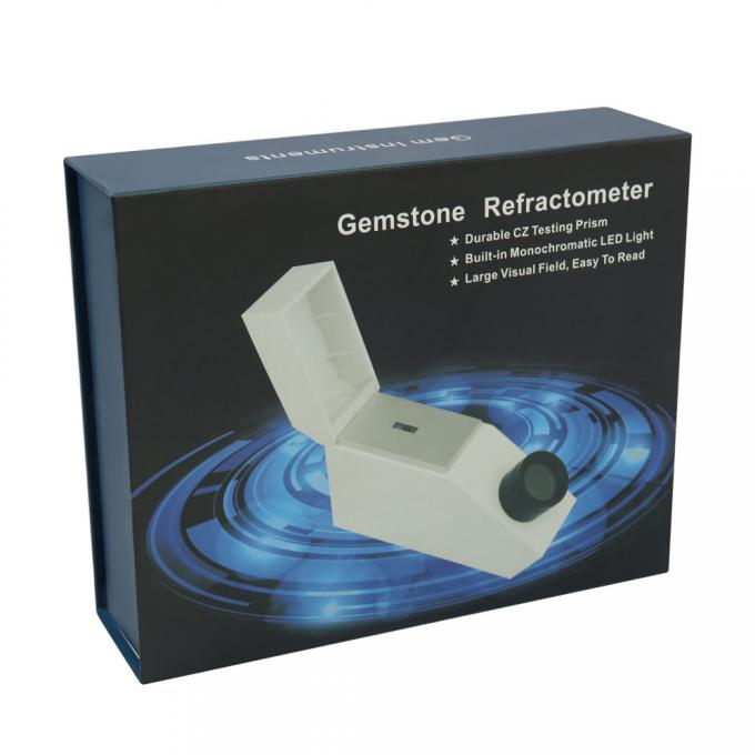 Polarizing Lens Gemology Equipment 0.002 Accuracy Hand Refractometer