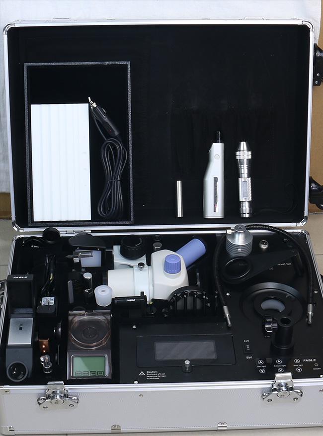 Multifunction Gem Travel Kit Includes 20 Gemology Instruments For Gem ...