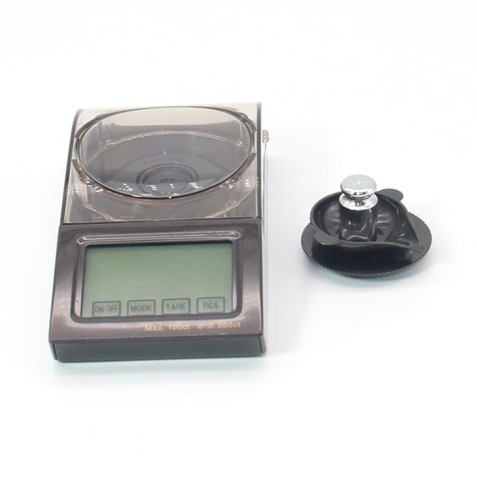 LCD Digital Jewelry Gem Scale 0.005CT Accuracy Touch Screen Gemological ...