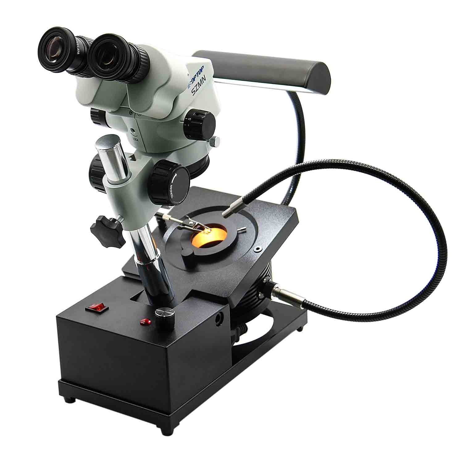 F15 Binocular lens Jewelry Gem Microscope with Continuous Variable ...