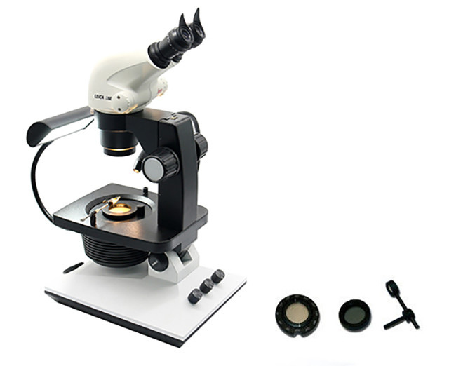 New Generation Binocular Gemological Microscope with Swing Arm 10X-64X ...