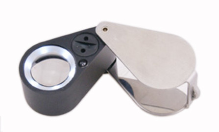 LED White Light Only Jewelers Magnifier with Magnification of 10X Model ...