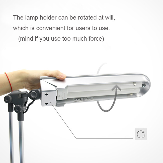 Daylight fluorescent lamp diamond grading lamp with lighting Angle ...