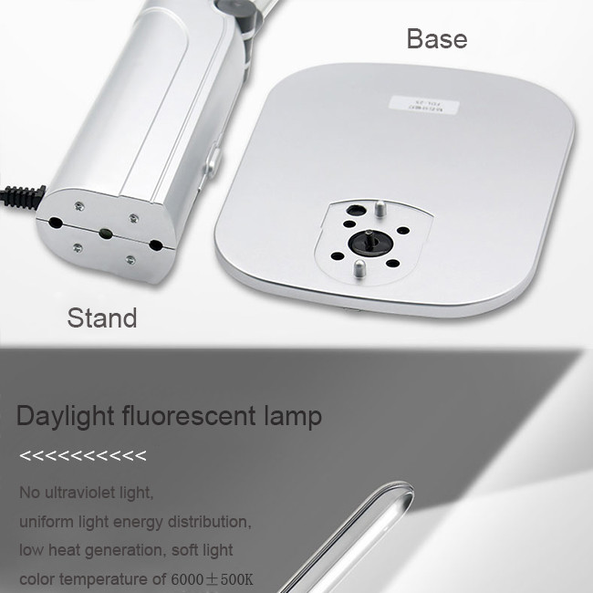 Fable Model FDL-25 Strong Arms of Diamond Grading Lamp With Fluorescent ...